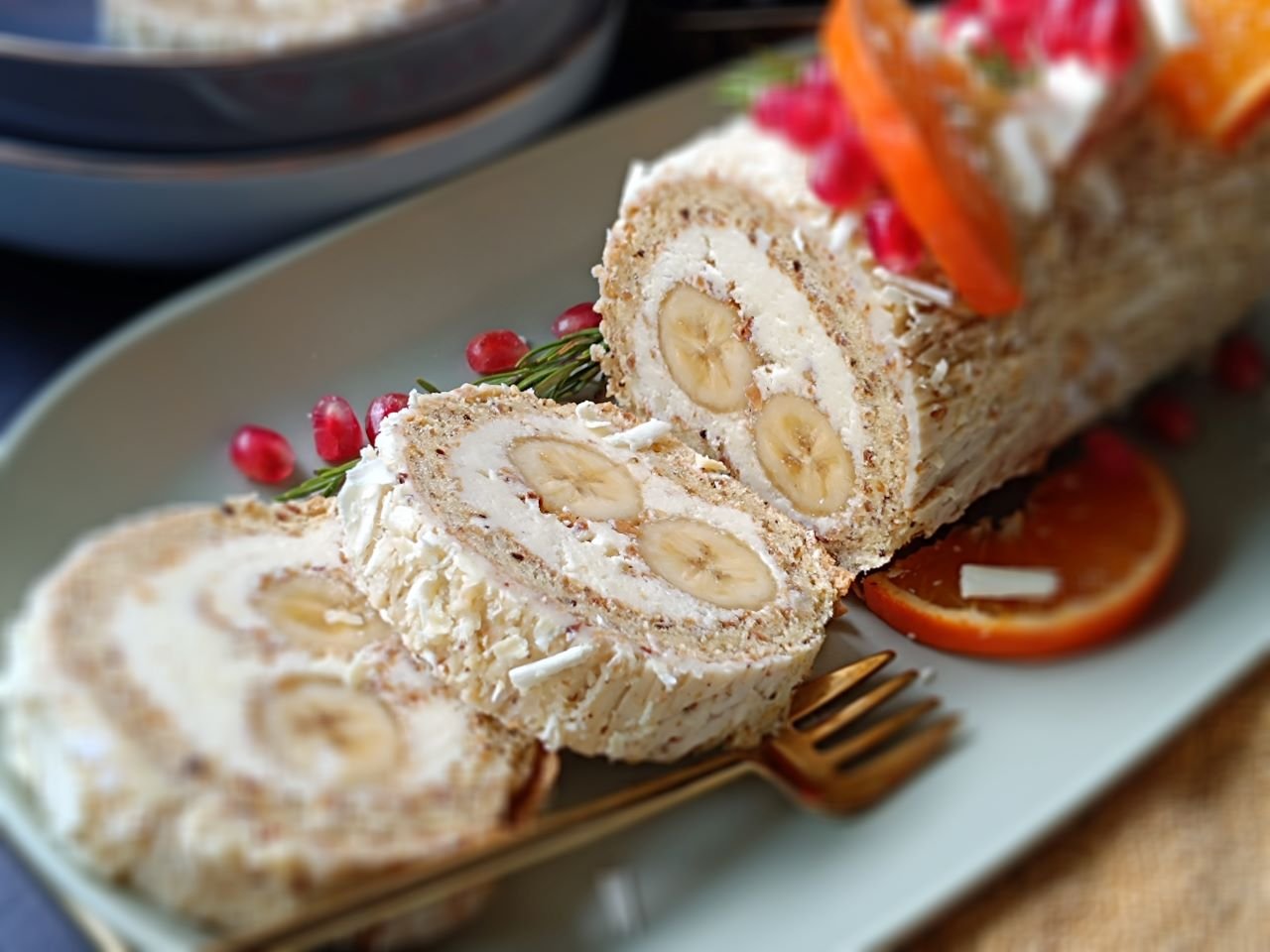 Brzinski voćni kolač - Banana rolat | SHINE magazin